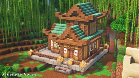 Minecraft How To Build A Japanese House Gate Youtube