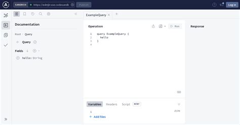 Apollo Server Typescript Codesandbox