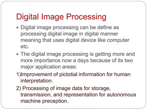 Digital Image Processing Presentation Pptx