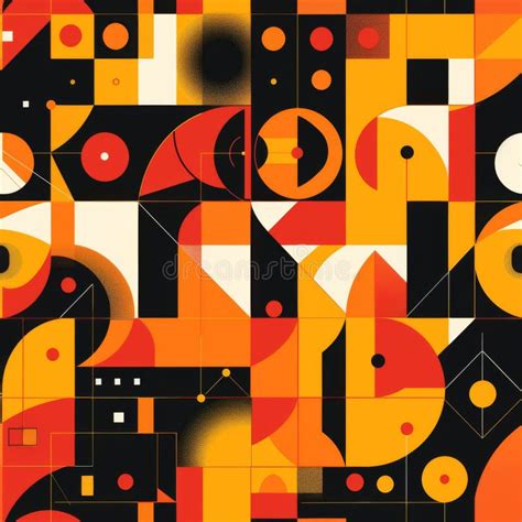 Abstract Geometric Shapes In Bold Colors Design Stock Image Image Of Symmetry Vibrant 316139413