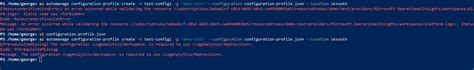 Errors Missing Information In Docs · Issue 25898 · Azureazure Cli