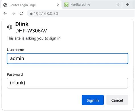 Dlink DHP W AV Default Password How To HardReset Info