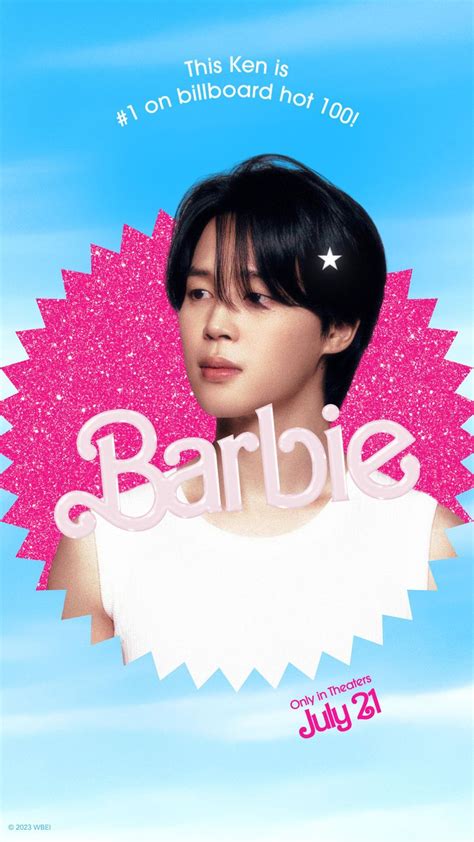 ৎ୭ Jimin Barbie Pink Poster Wallpaper Seokjin Hoseok Namjoon Yoongi