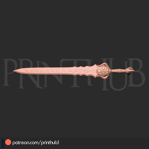 3d Printable Bishamon Sword Onimusha Fan Art Legendary Cosplay Prop