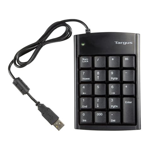 TARGUS NUMERIC KEYPAD WITH 2 USB PORTS USER MANUAL Pdf Download ManualsLib