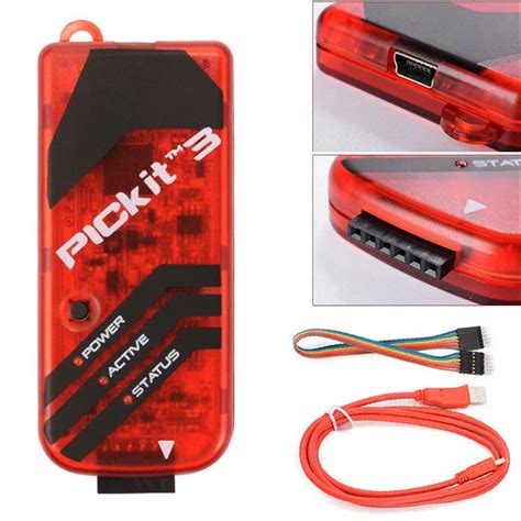 Pickit2 Pickit3 Pic Programmer Offline Microcontroller Chip Emulator