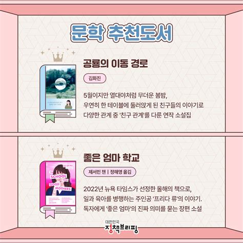 4월엔 뭐 읽지”국립중앙도서관 사서추천도서 8권 전체 카드한컷 멀티미디어 대한민국 정책브리핑