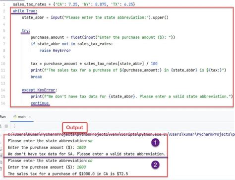 Try Except In While Loop Python Python Guides
