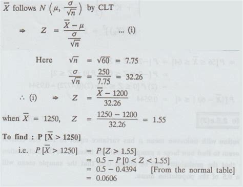 Central Limit Theorem Example Solved Problems Two Dimensional Random
