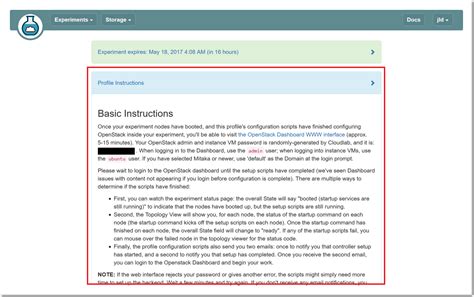 14 Emulab OpenStack Tutorial