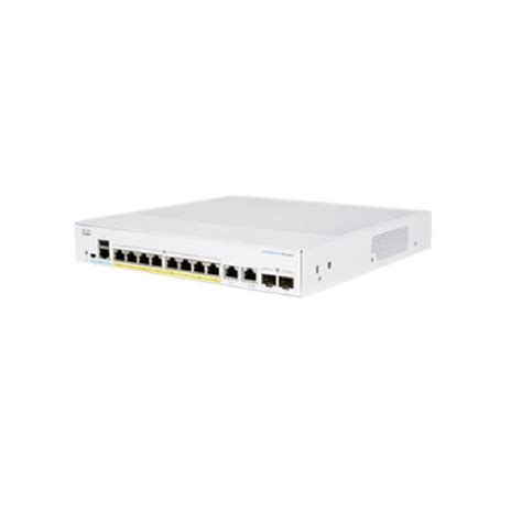 Cisco Cbs350 8fp E 2g Eu Managed 8 Port Ge Full Poe 120w 120w Ext Ps