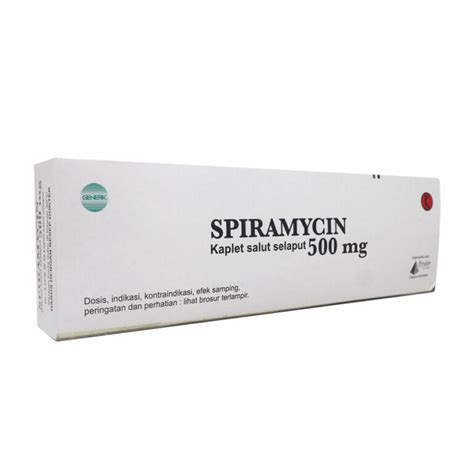 Spiramycin Pt Pyridam Farma Tbk
