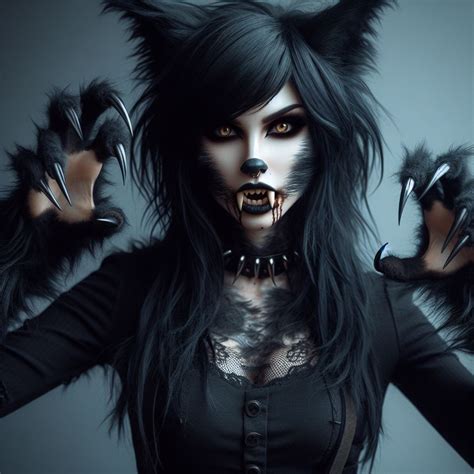 Goth Werewolf By Todddagreat On Deviantart