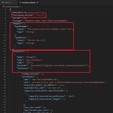 Terraform State File