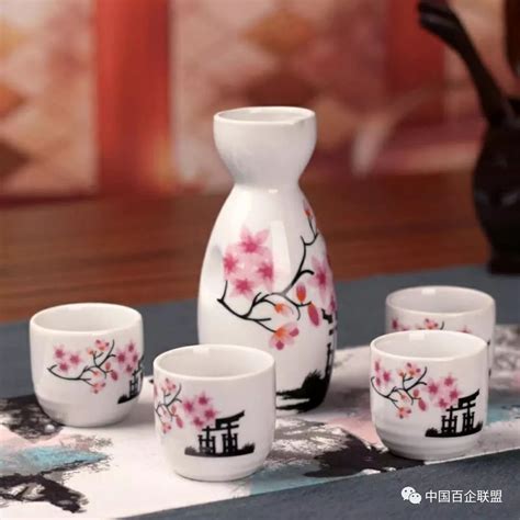 日式酒具套装日式清酒具和风烧酒壶分酒器复古酒杯陶瓷清酒壶