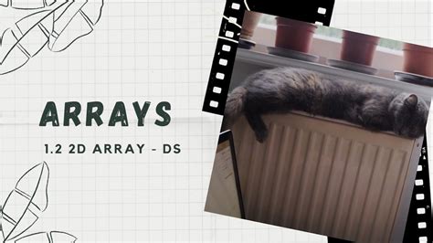 12 Arrays 2d Array Ds Youtube