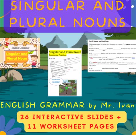 Singular And Plural Nouns For Power Point Slides And PDF Worksheets Made By Teachers