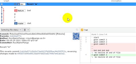 Git Merge Doesn T Work As Expected After A Revert Stack Overflow