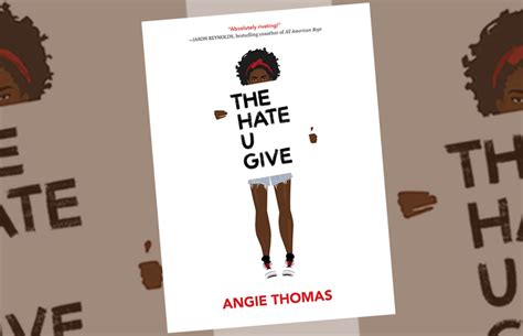 Book Notes The Hate U Give Speakeasy News