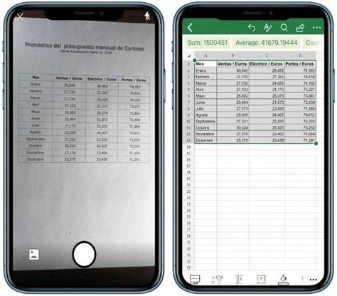 ‏أطلق Microsoft Excel ميزة رائعة هي انك تقدر تعمل سكان لصورة جدول
