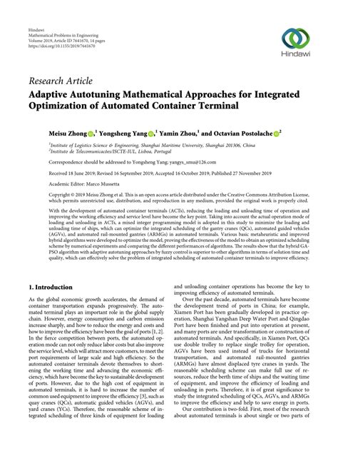 Pdf Adaptive Autotuning Mathematical Approaches For Integrated