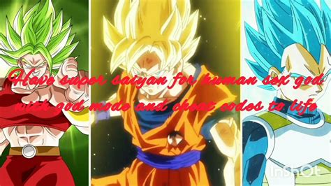 Have Super Saiyan For Sex God With God Mode And Cheat Codes To Life
