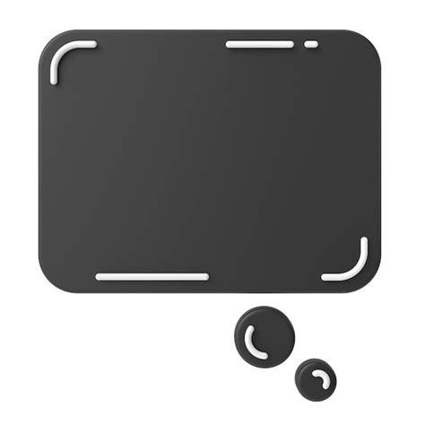 Premium Photo Thought Bubble Speech Bubble Text Box