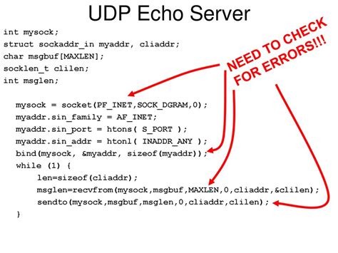 Udp Sockets Programming Ppt Download