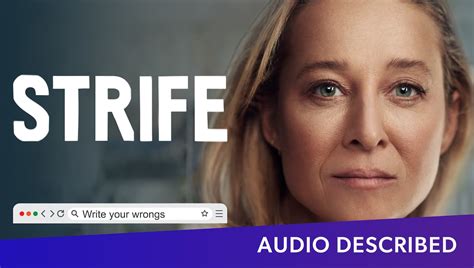 Strife Audio Descriptor Watch On Binge