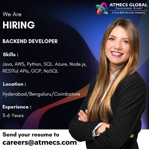 Atmecs Global Inc On Linkedin Hyderabadjobs Bangalorejobs