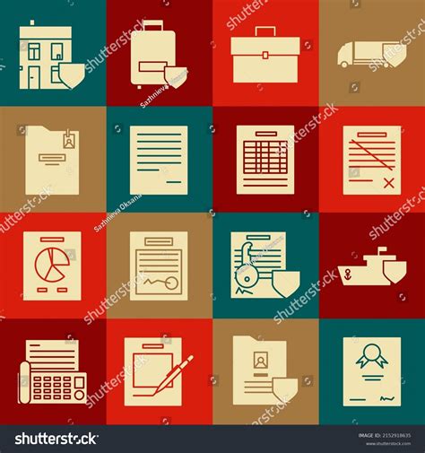 Set Certificate Template Ship Shield Delete Stock Vector Royalty Free