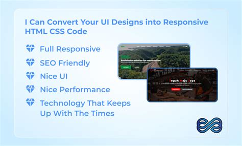 Convert Your Ui Designs Into Responsive Html Css Code By Ikhsanbintang