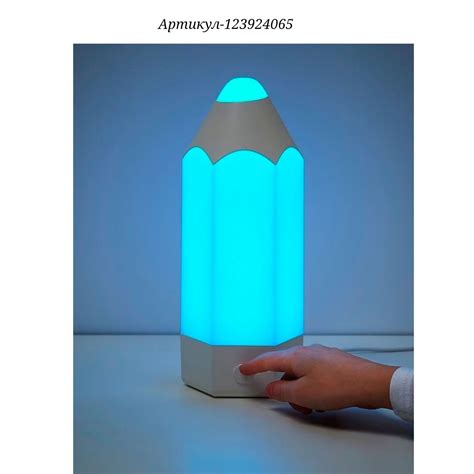 Ночник карандаш с вб Отпечатки птичьих лап Ночник Комнатные аксессуары