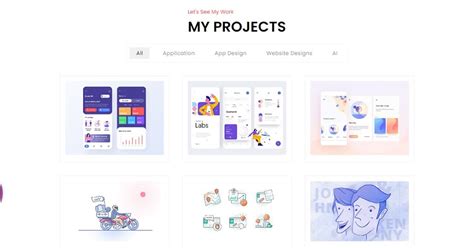 How To Create A Project Section Using Html Css And Javascript