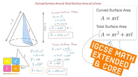 Total Surface Area Of Cone Brian Coleman