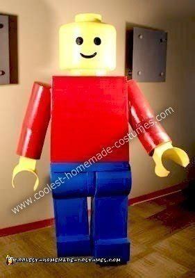 Coolest Homemade Giant Lego Man Costume