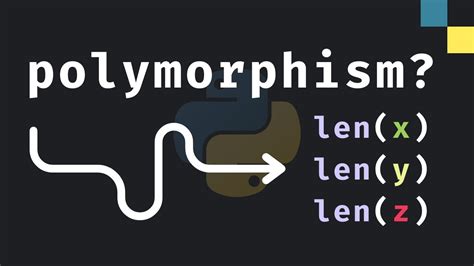 what is polymorphism in python youtube