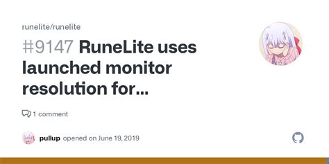 runelite uses launched monitor resolution for determining resolution to