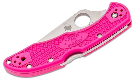 Spyderco Delica 4 Lightweight Roz C11fppns30v Cuțite De Buzunar