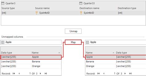 How To Perform Custom Object Mapping In Apexsql Data Diff Knowledgebase
