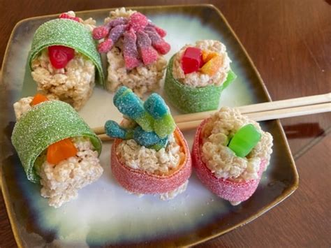 How To Make Candy Sushi With Rice Krispies April Fools Prank