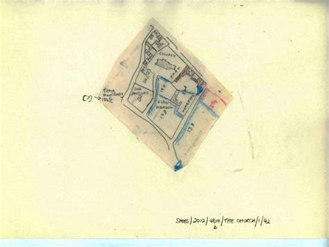 1840 Tithe Map Showing Land Use Around The Church St Margarets Village History
