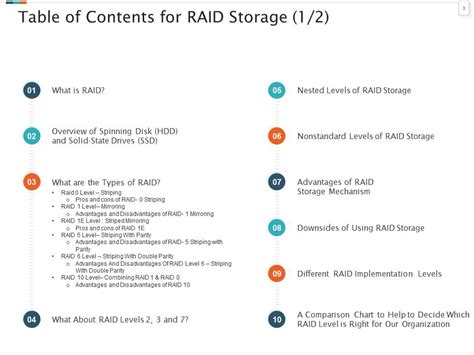 Raid Storage IT Powerpoint Presentation Slides Presentation Graphics Presentation PowerPoint