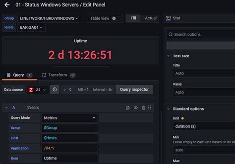 Grafana Doesnt Convert My Time Value Correctly Zabbix Grafana Labs