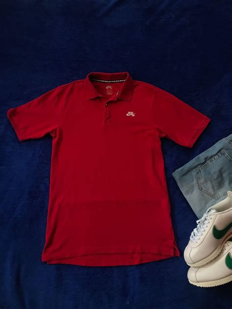 Nike Sb Polo Shirt Men S Fashion Tops Sets Tshirts Polo Shirts On Carousell