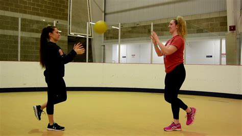 Single Leg Medicine Ball Toss Youtube
