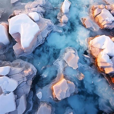 Premium Ai Image Ice Sheet
