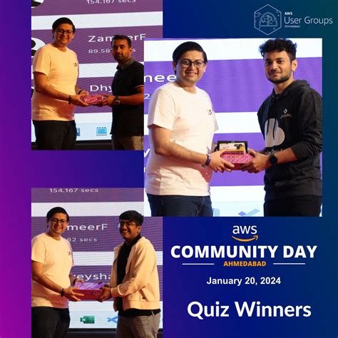 Aws Awscloud Awscommunity Acdahmedabad2024 Distinction Dev