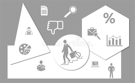 Concept Of Unemployment Stock Illustration Illustration Of Depression