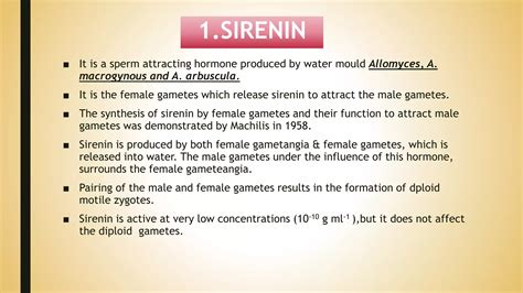 Sex Hormones In Fungi Newpptx
